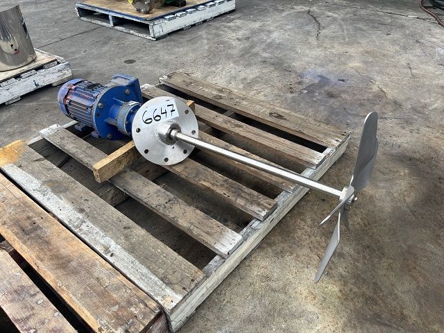 Side Mount Liquid Agitator | M&E Used Equipment 6647