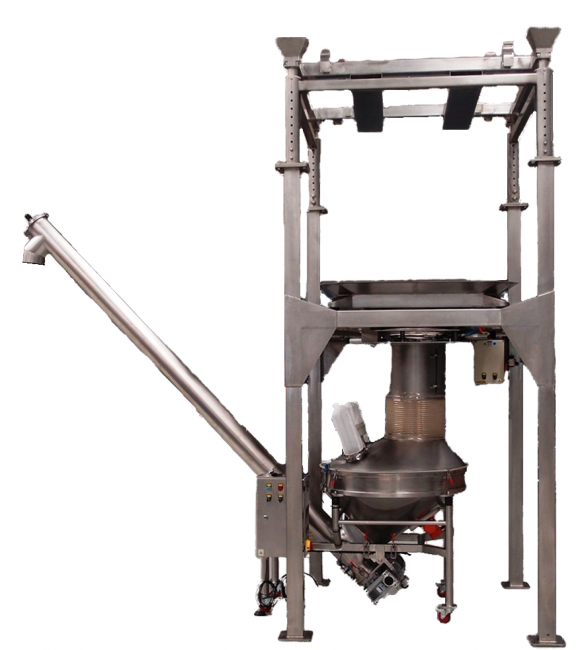 Bulk Bag Unloader Forklift Loading | M&E Equipment Traders